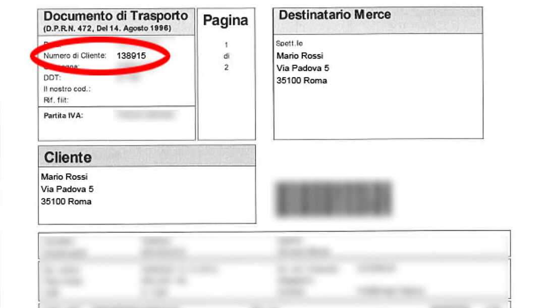 Codice cliente fischer - fischer