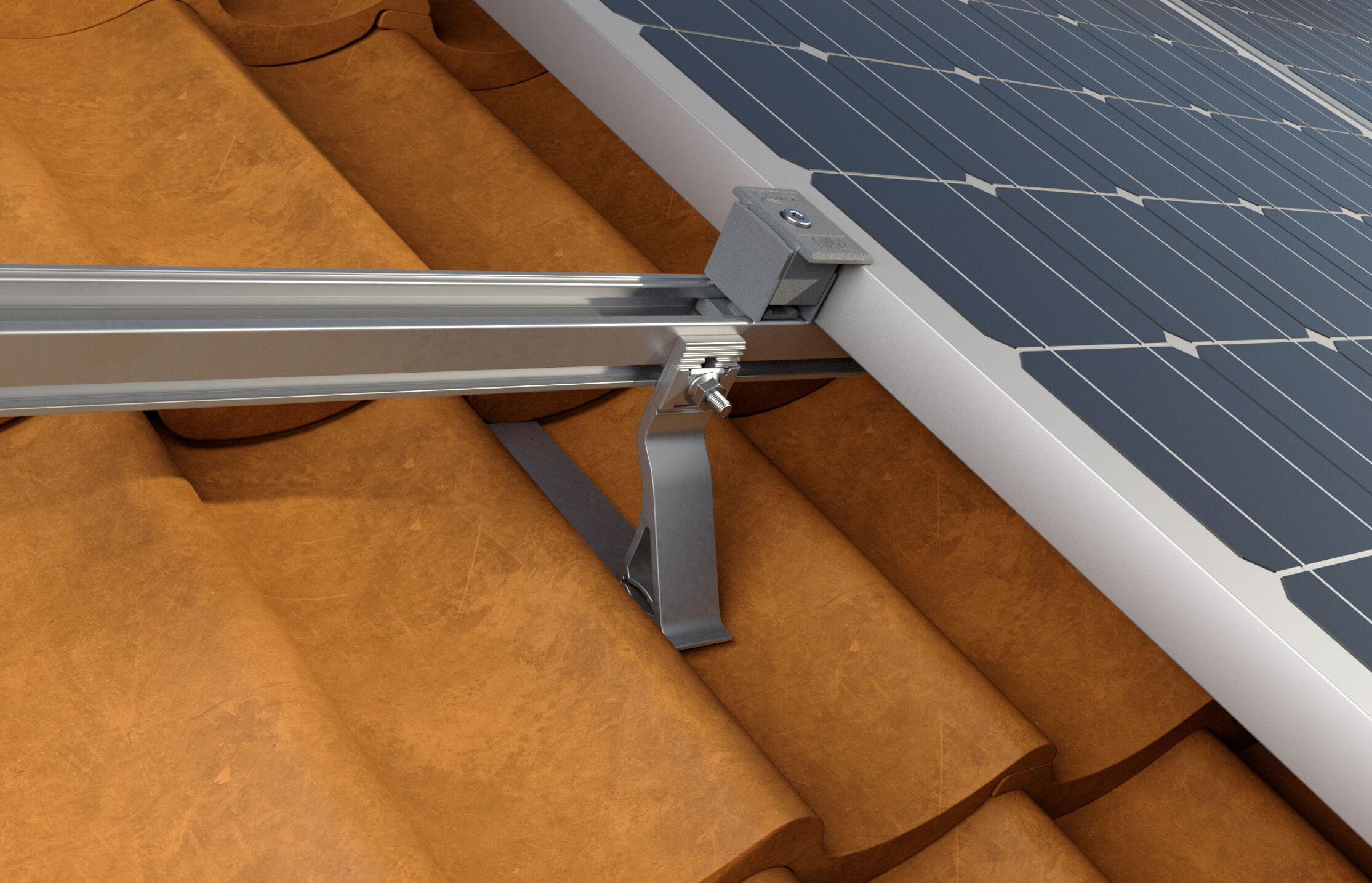 Sistemi di fissaggio per pannelli fotovoltaici su tegole e coppi - fischer