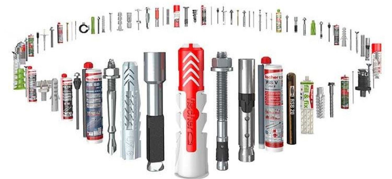 Portata tasselli Fischer, tabella e caratteristiche tecniche - fischer