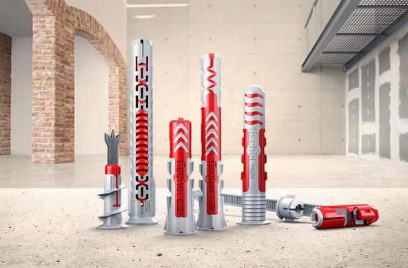 Drží v díře jako zvíře! - Hmoždinky fischer - fischer