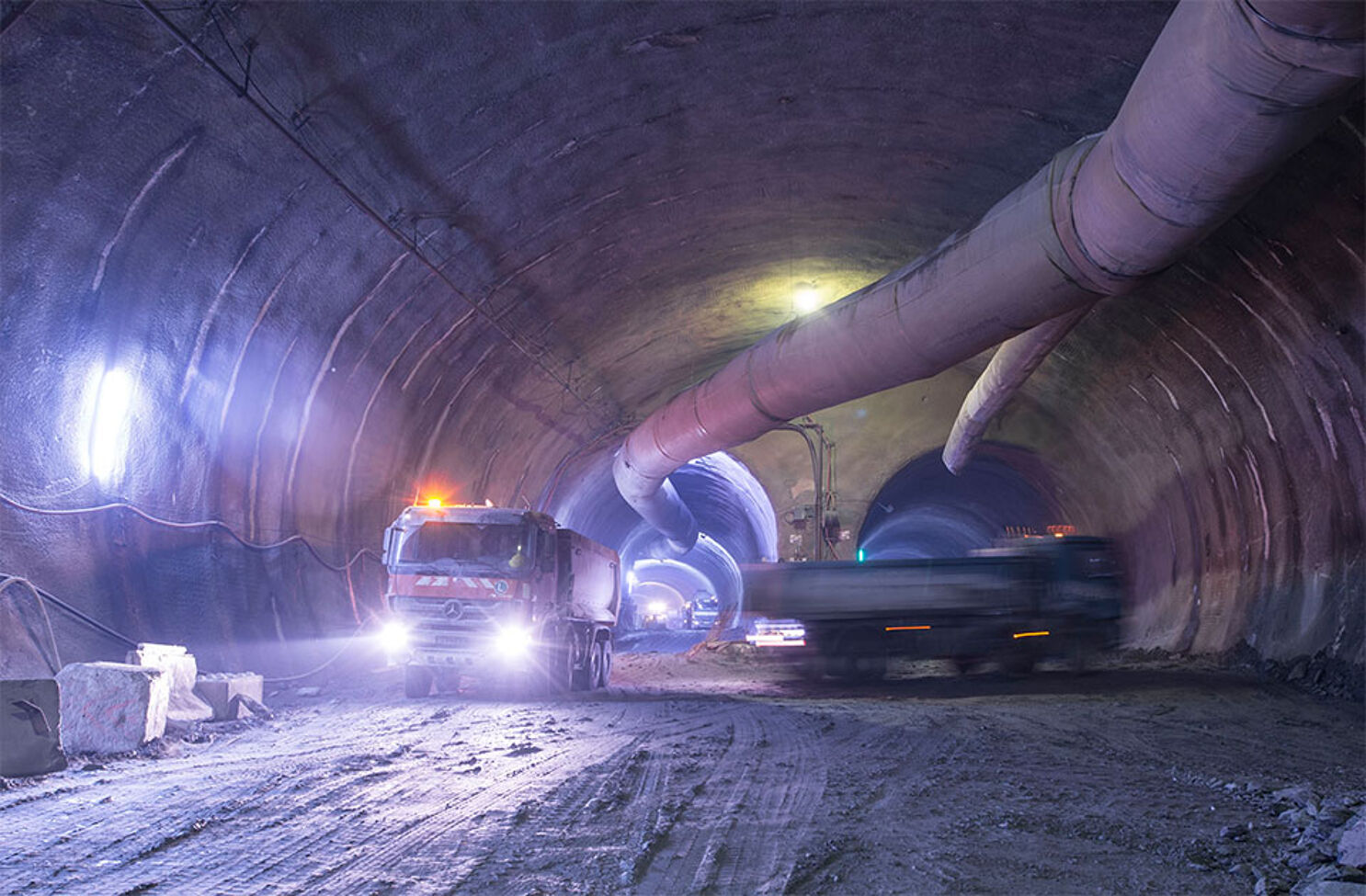 fischer fixings in the Brenner Base Tunnel