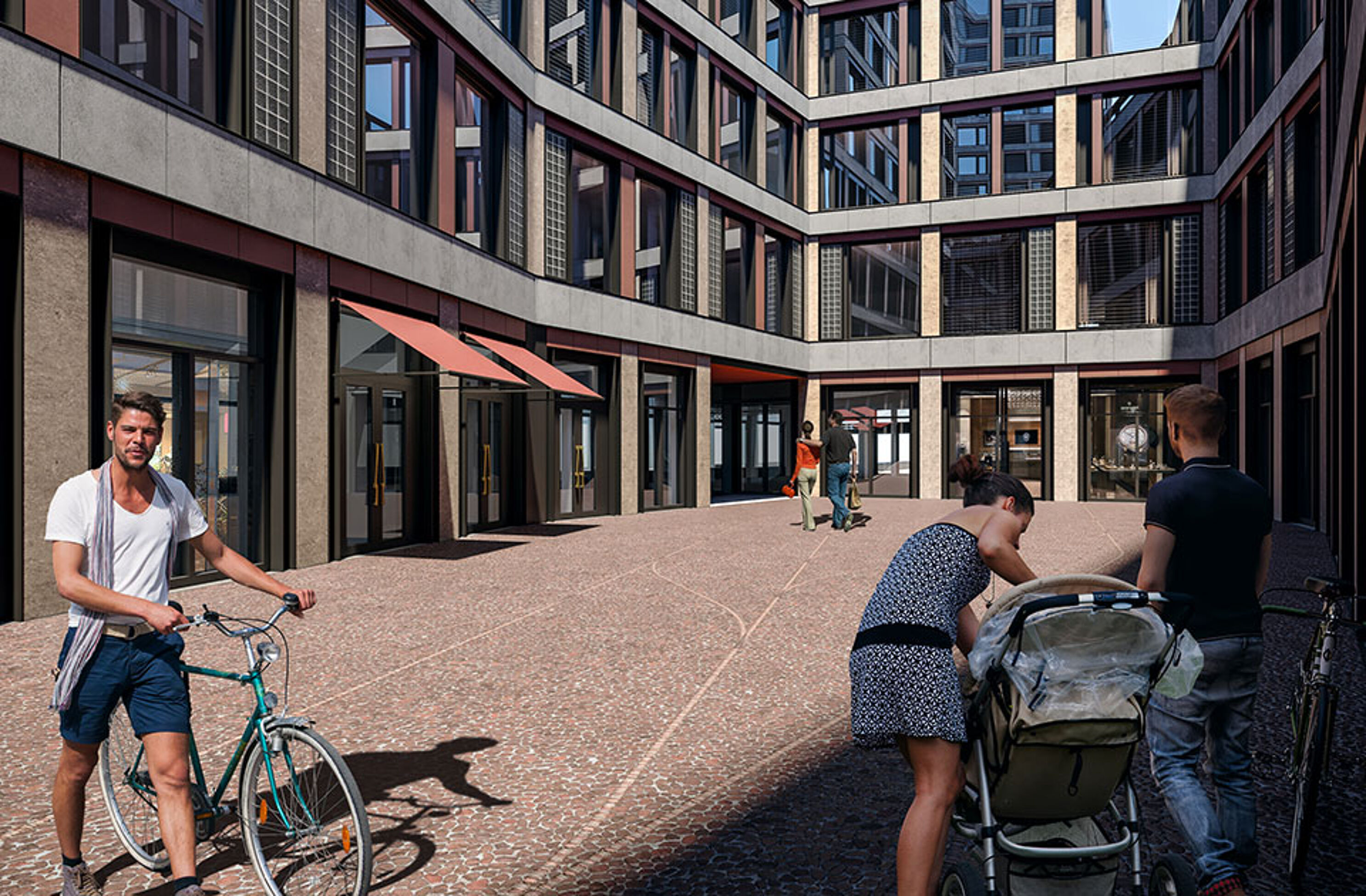 Fischer undercut anchors secure building facades in Europaallee ...