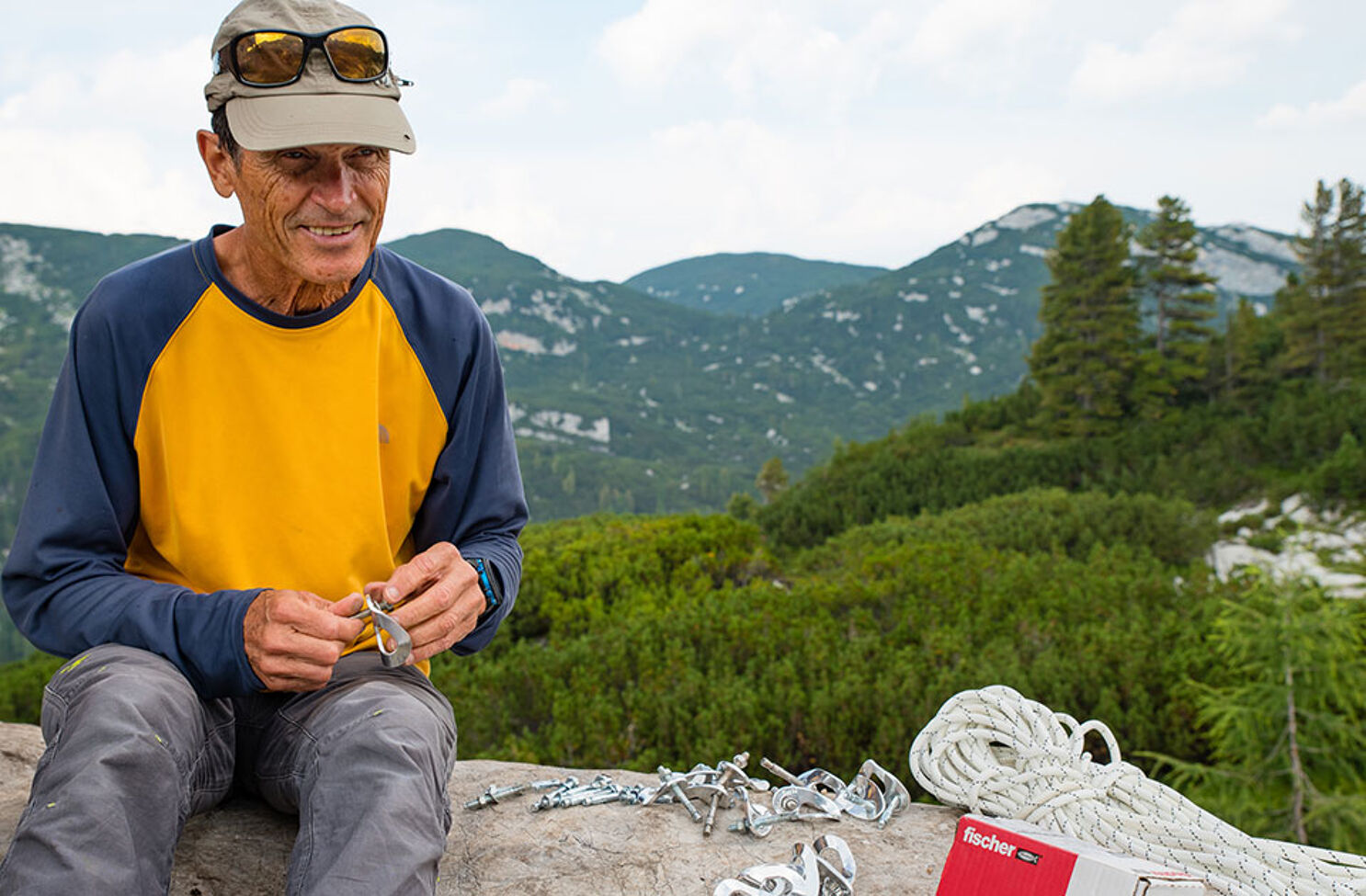 Secure hold in the abyss: When everything hangs on one anchor