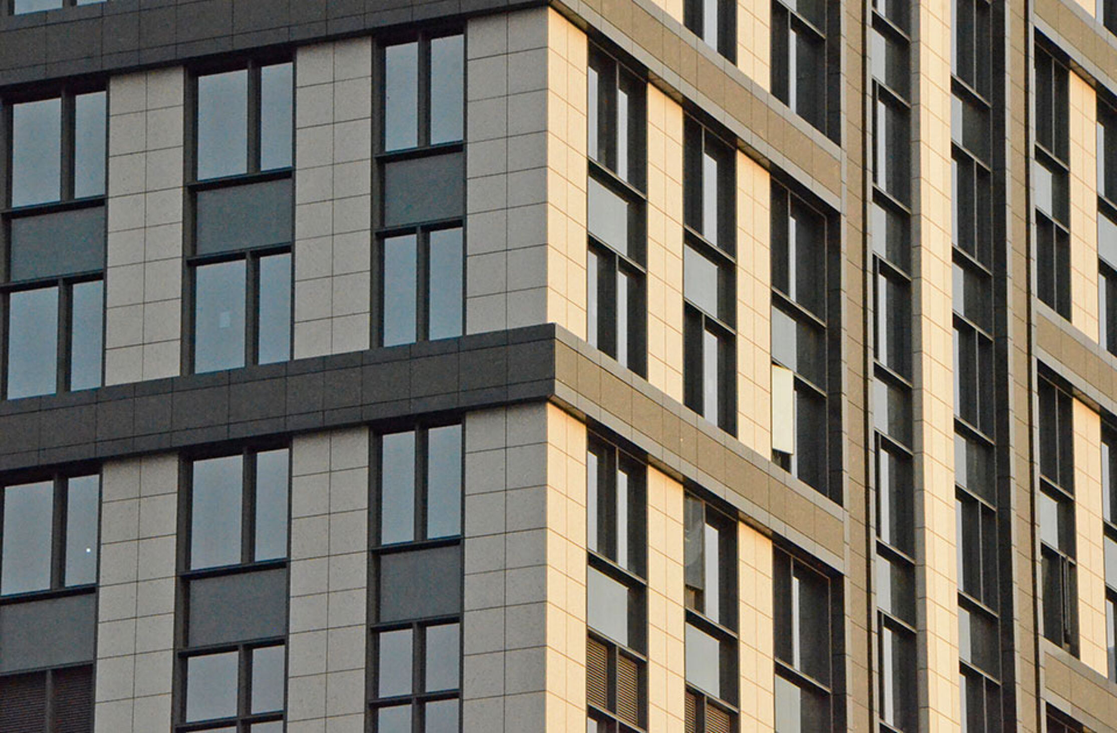 High up with clever facade technology - fischer international