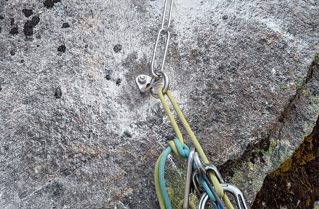 Secure anchors at high altitudes