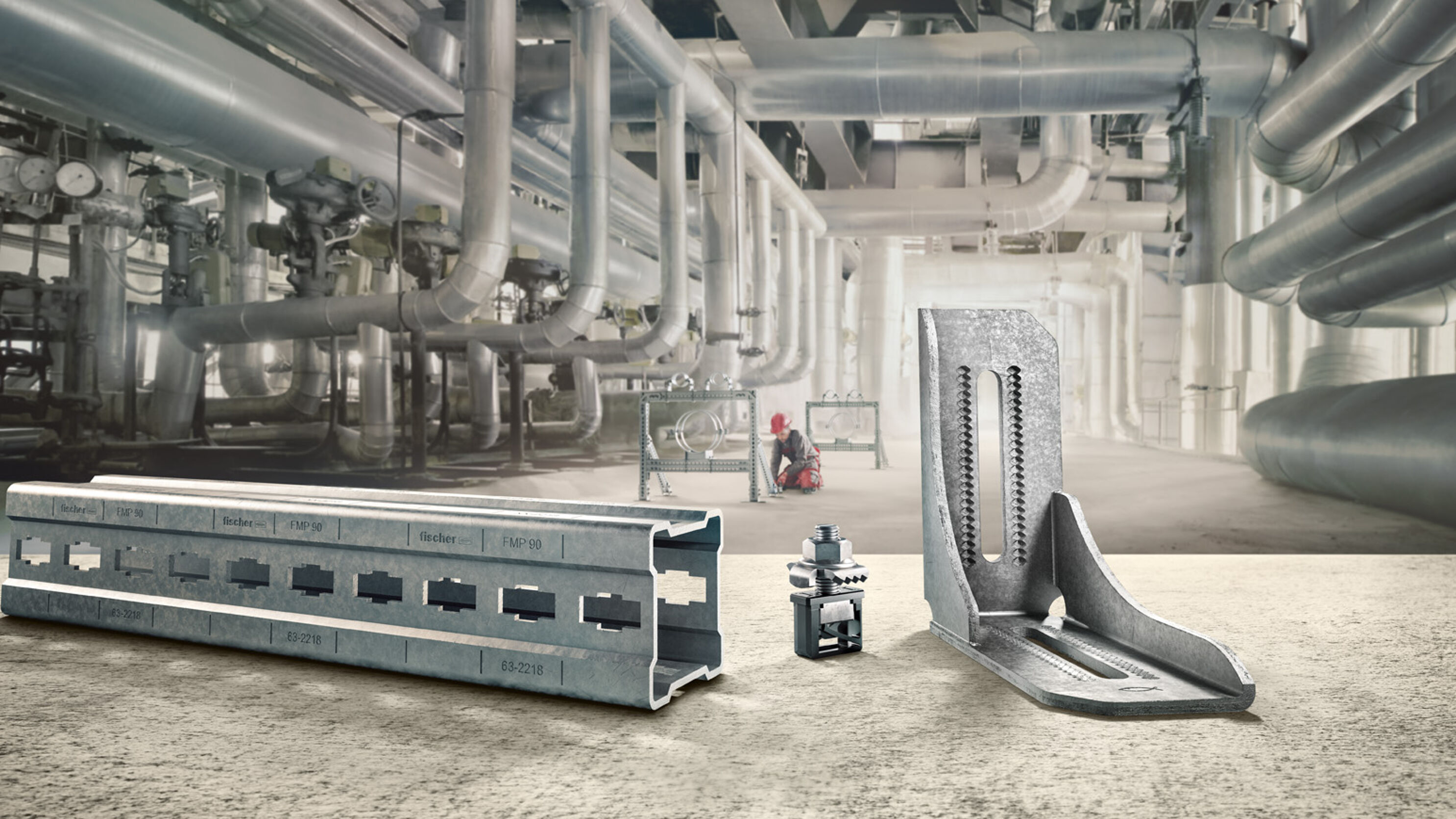 Épületgépészeti szerelőrendszerek fischer