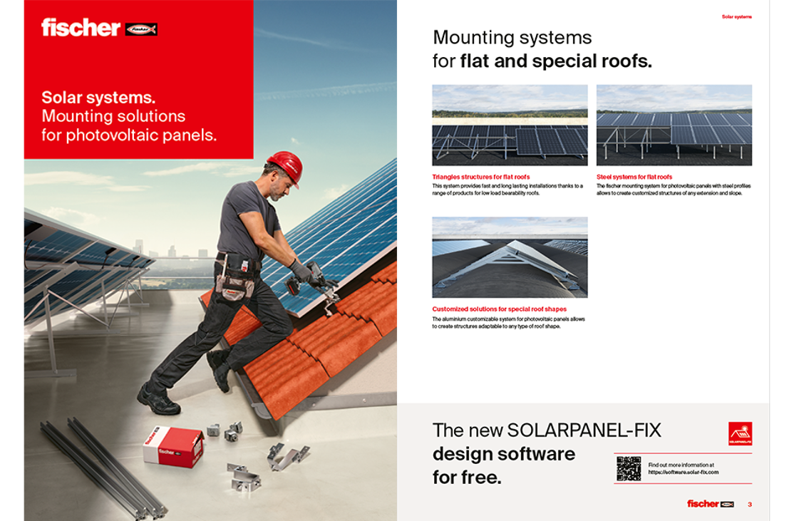 Solar systems. Mounting solutions for photovoltaic panels.
