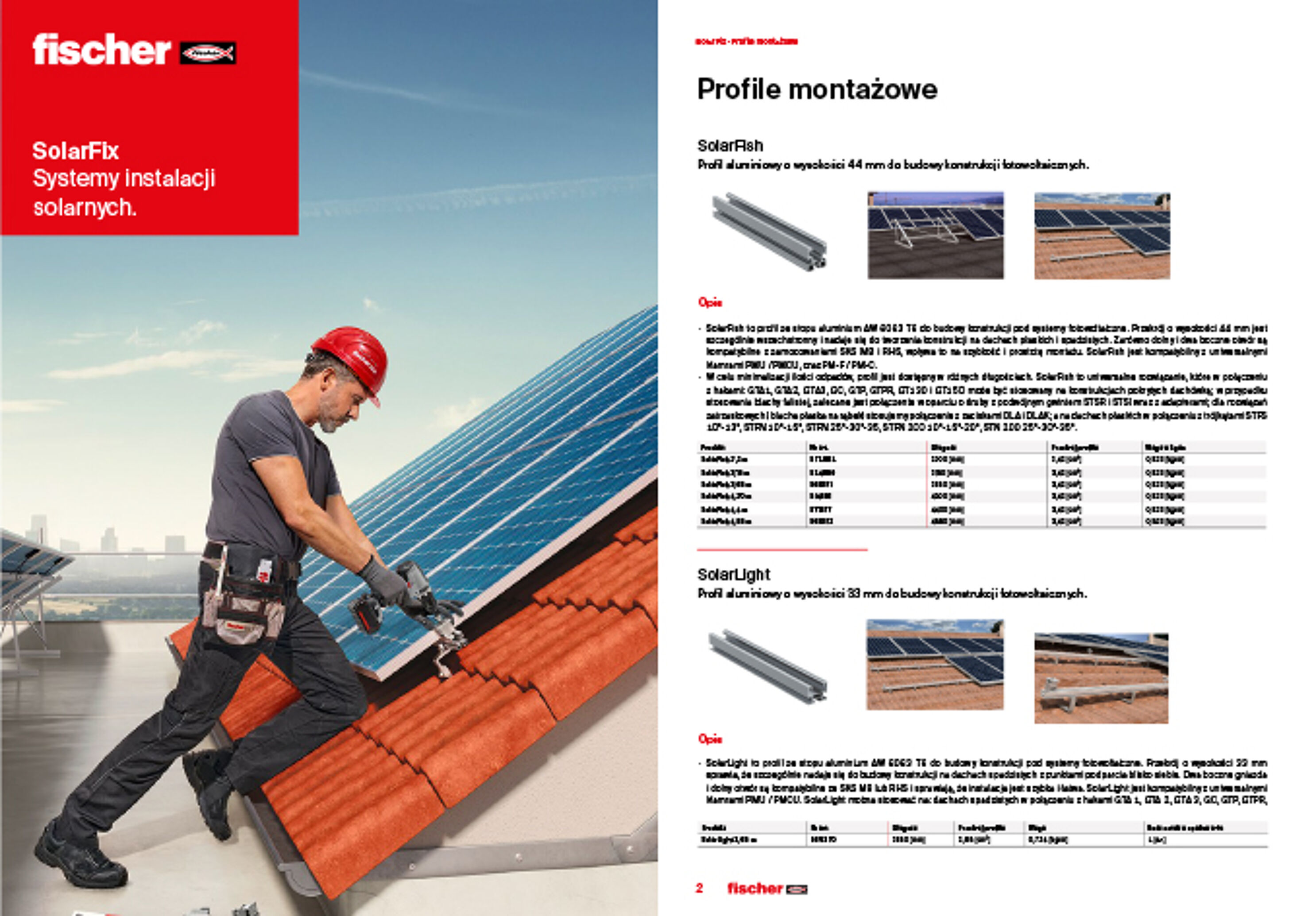 Systemy solarne. Rozwiązania montażowe dla paneli fotowoltaicznych ...