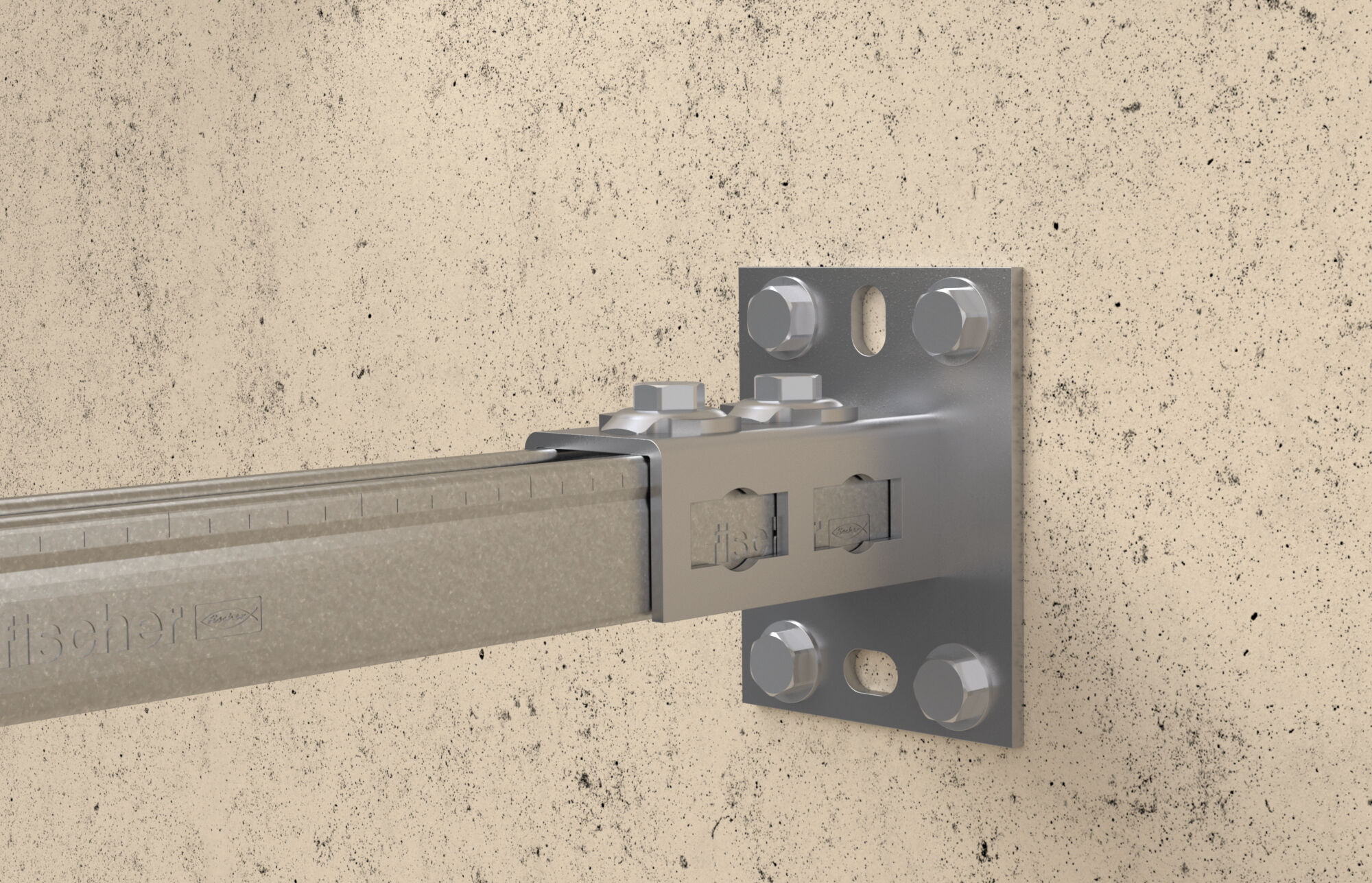 Push-through connector PFCN