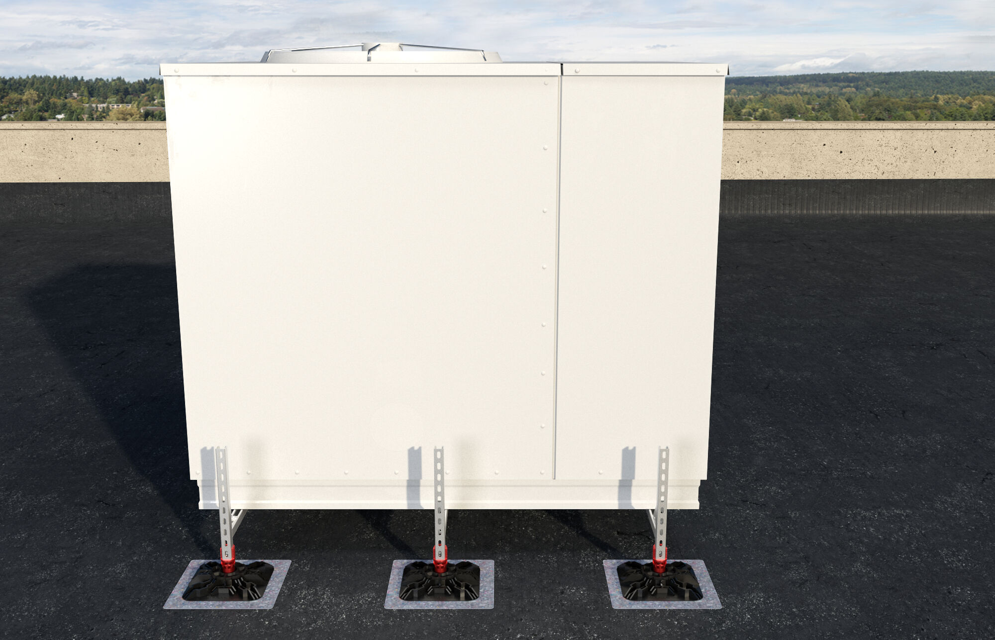 Basi per tetti piani FFRB e FFRBH - fischer