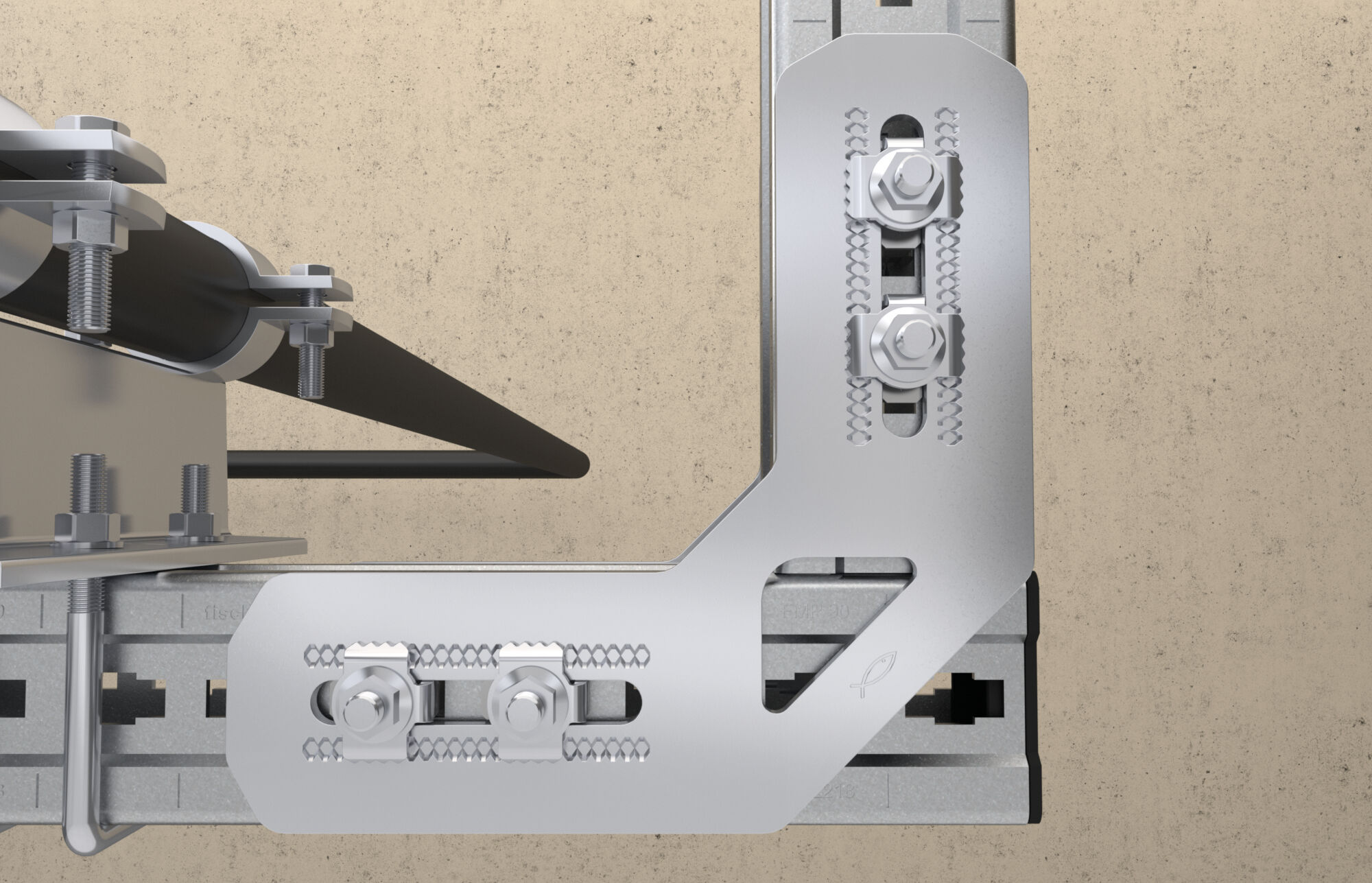 Hammer-head push connector FMHB - fischer fixings