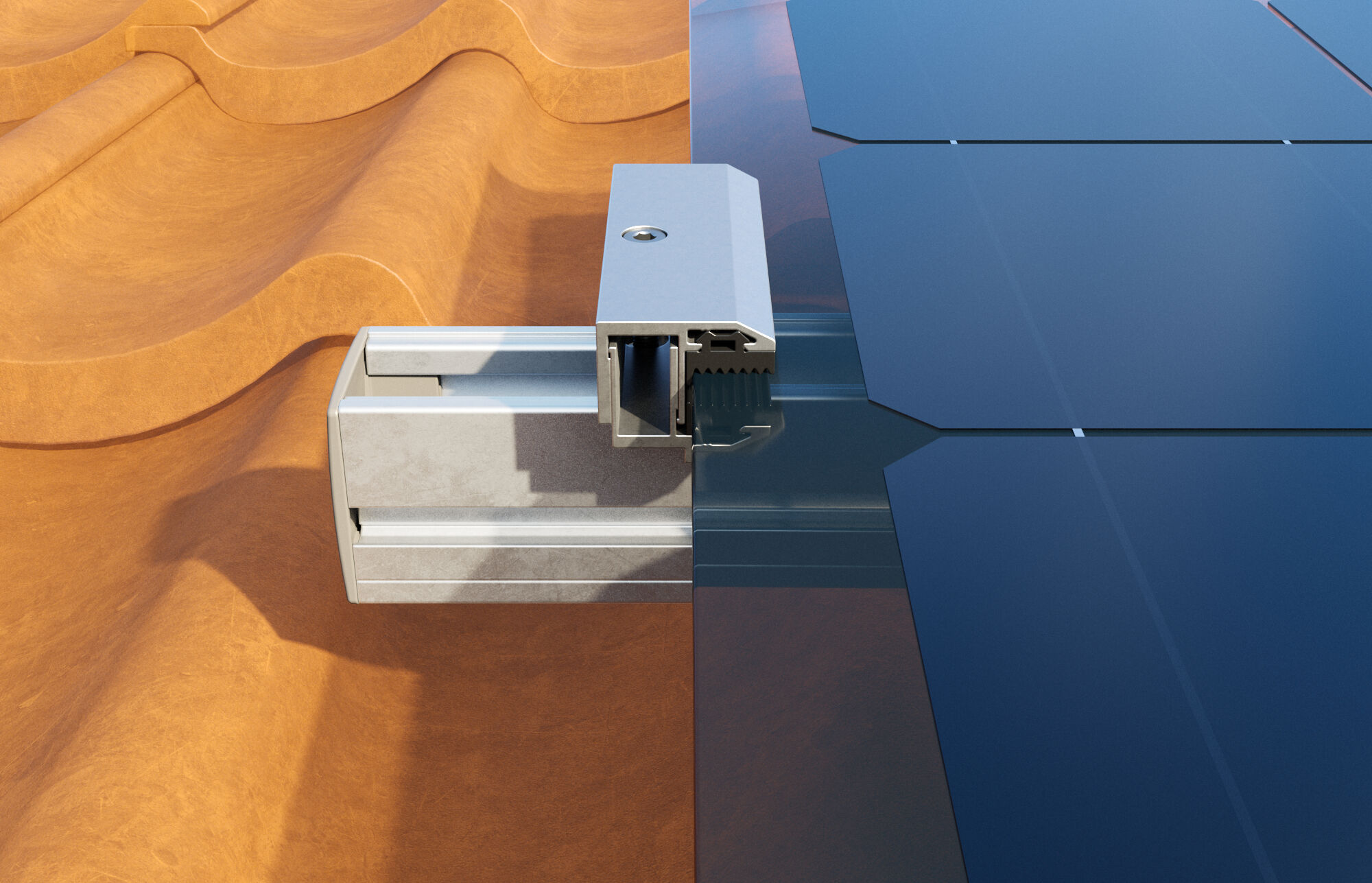 Clamp MG for glass PV panels - fischer international