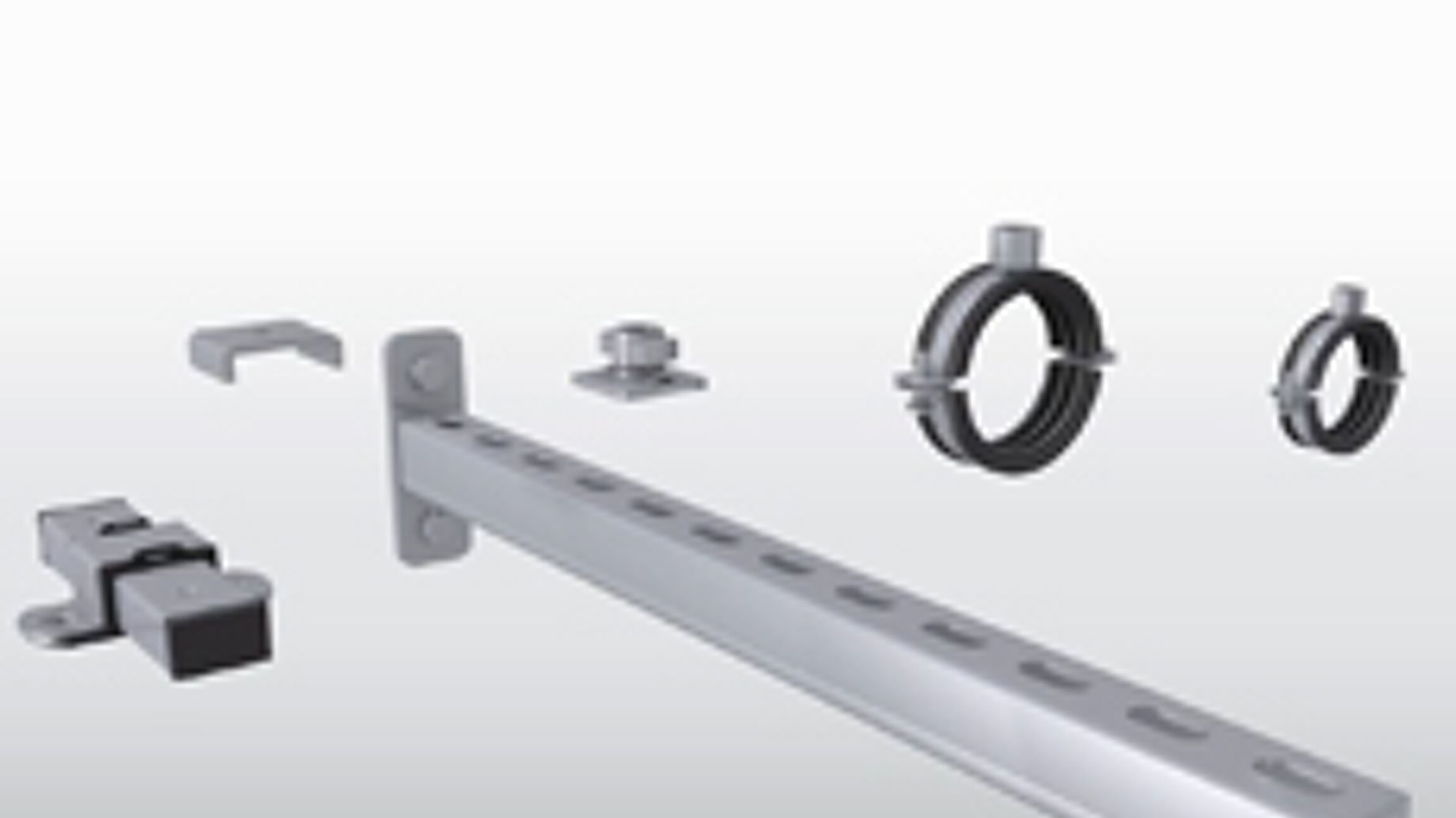 fischer Pipe clamp FRS 20 - 24 M8/M10