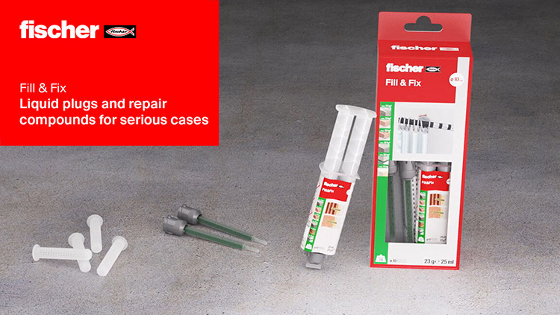 Kemialllinen ankkuri Fill&Fix - fischer