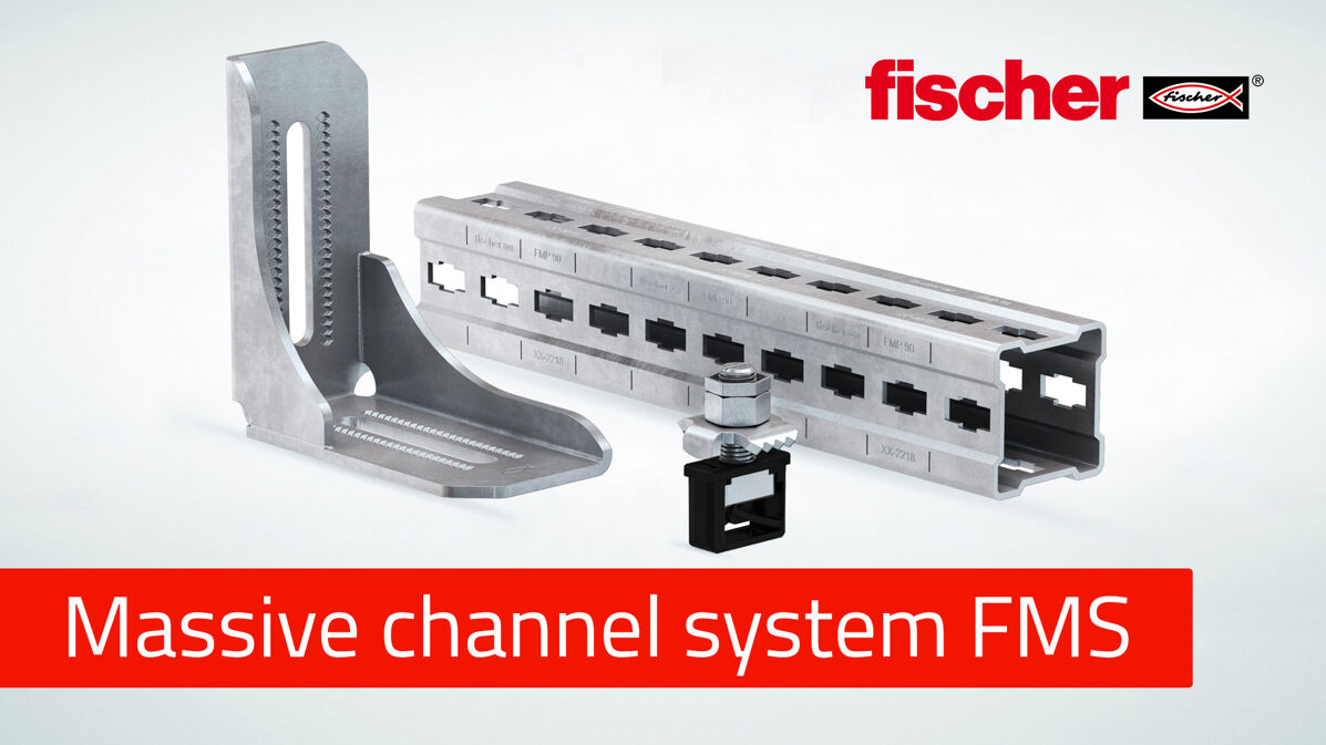 Channel connector FMPC - fischer fixings