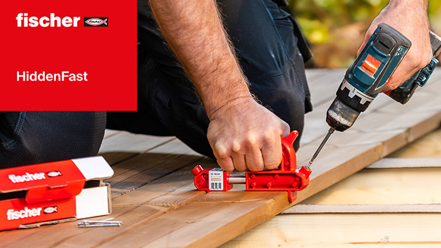 fischer FixTainer med HiddenFast Guide til HiddenFast ZT terrasseskruer ...