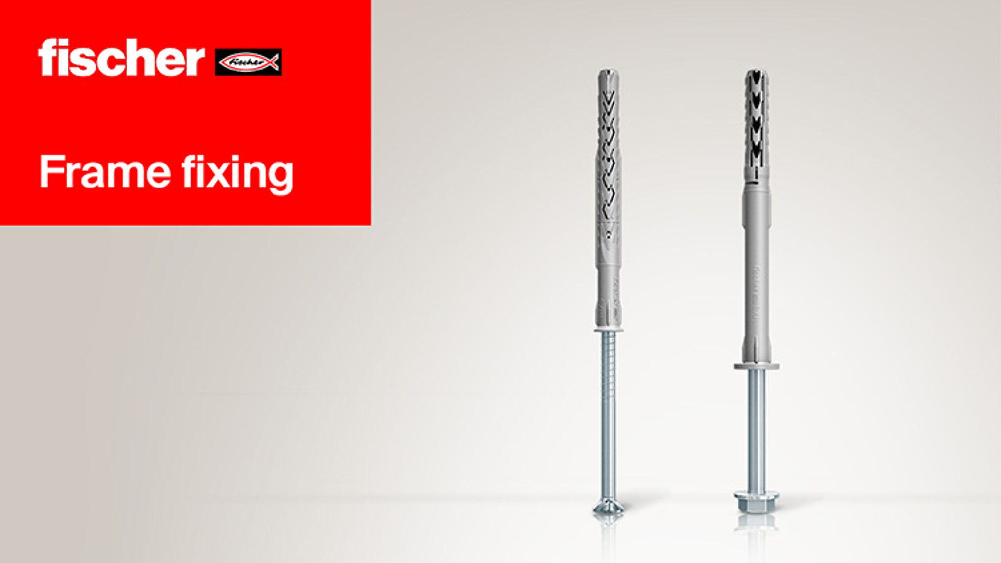 Frame fixing SXRL with countersunk head screw - fischer fixings