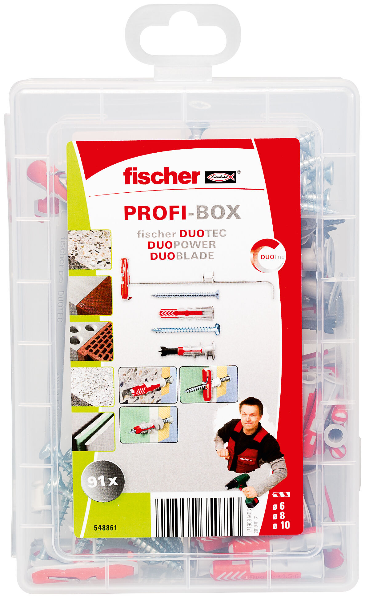 fischer Profi-Box DuoLine + Screws