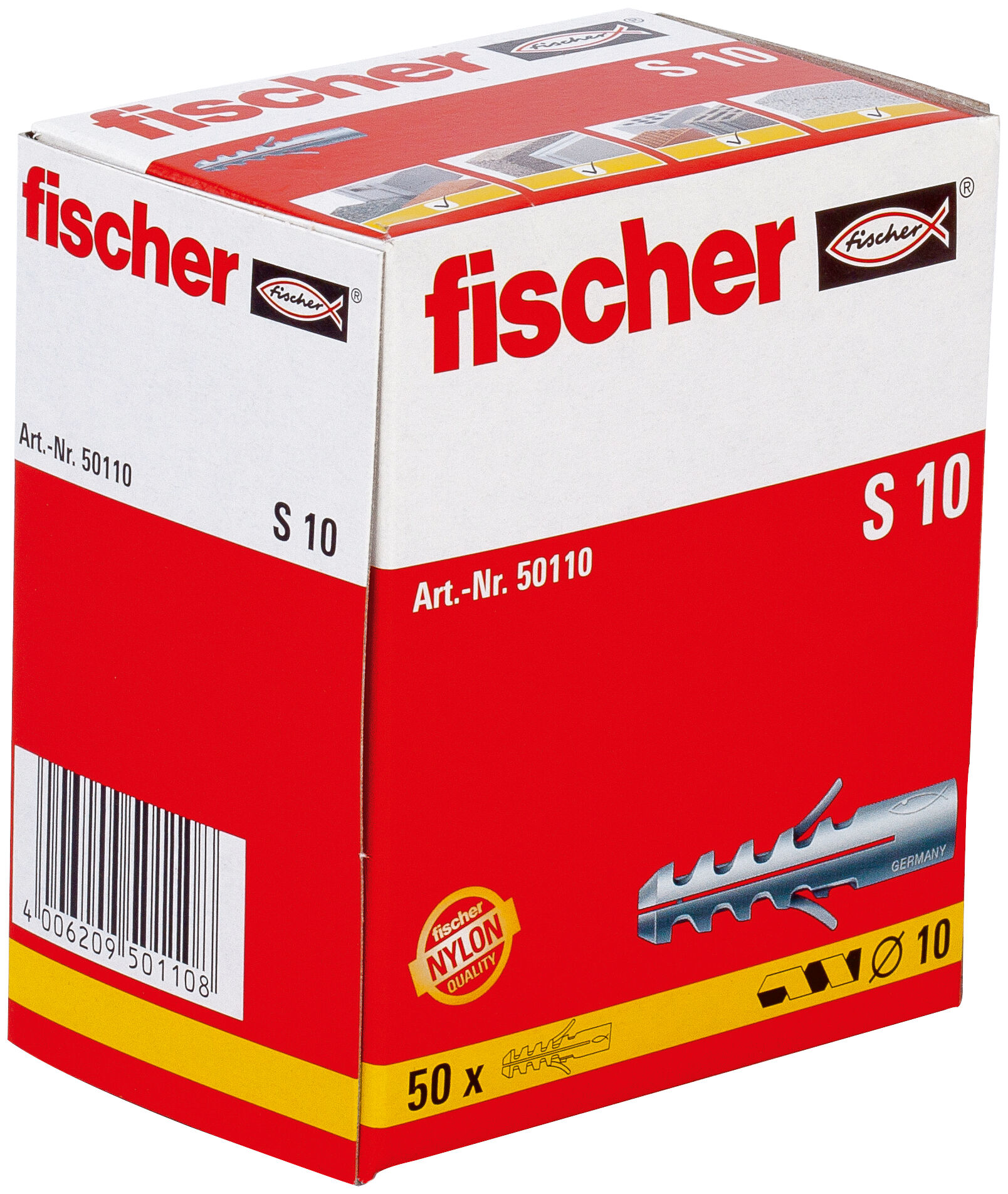 fischer Expansion plug S 10