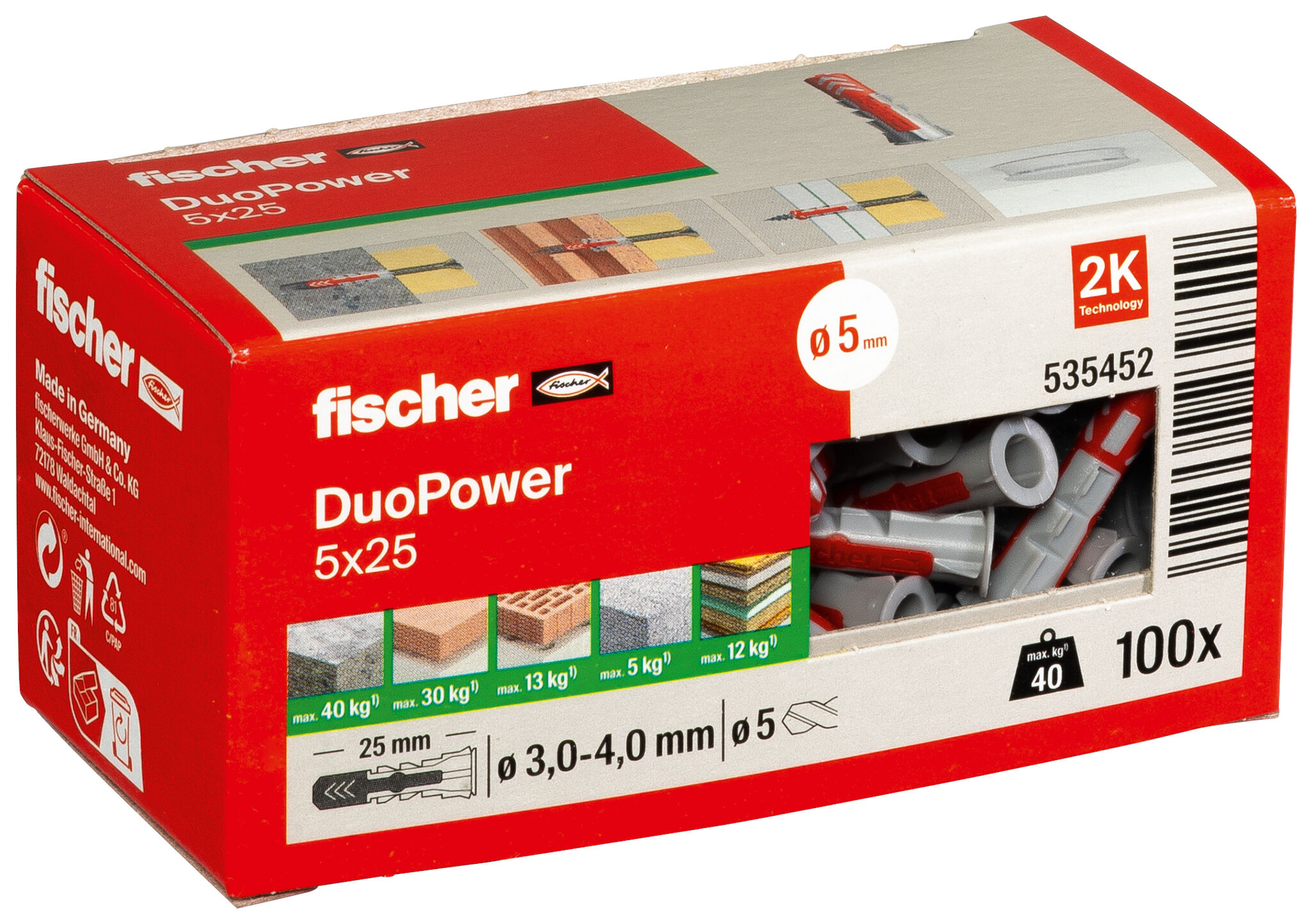 fischer DuoPower 5 x 25