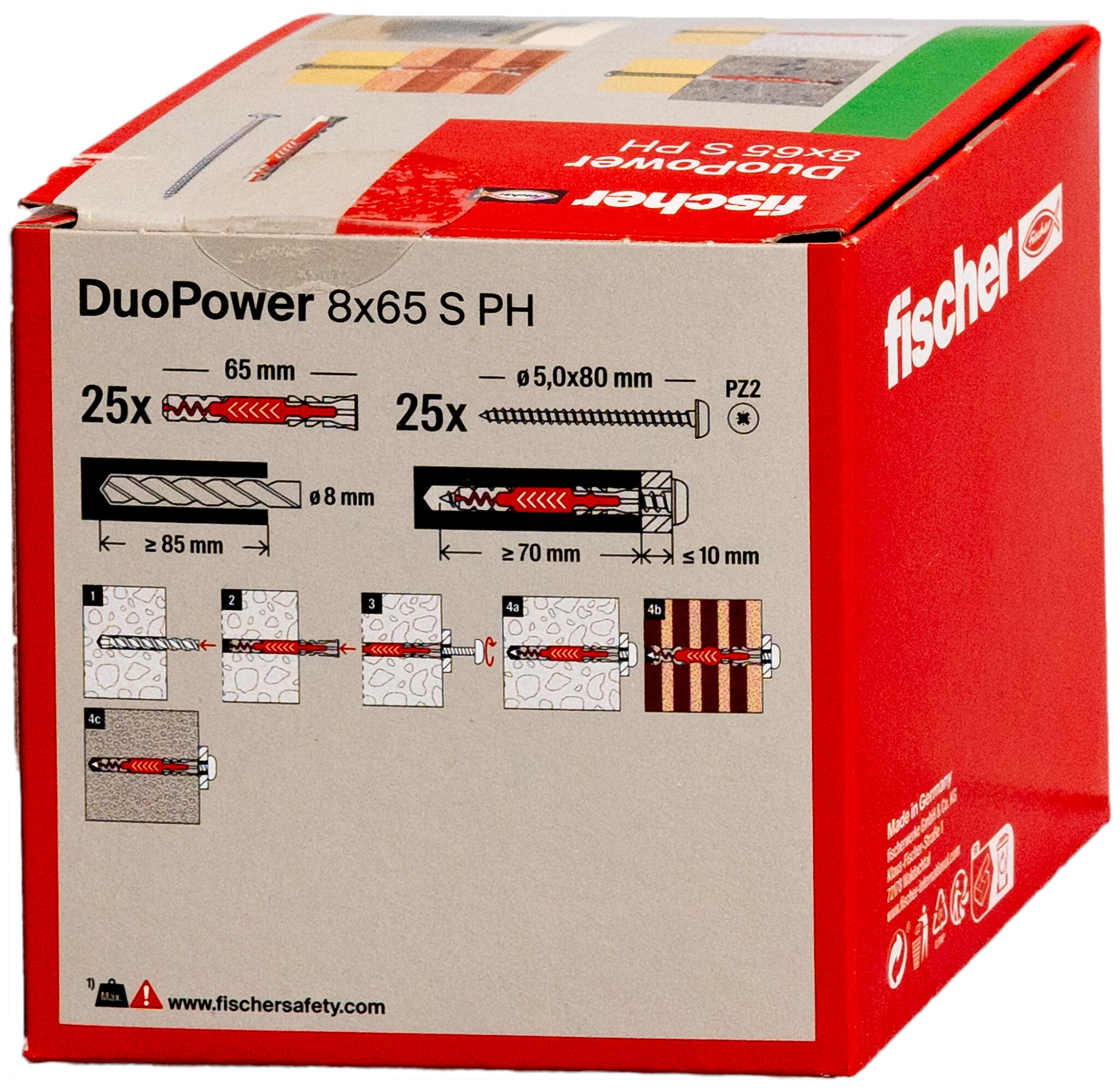 fischer DuoPower 8 x 65 S PH