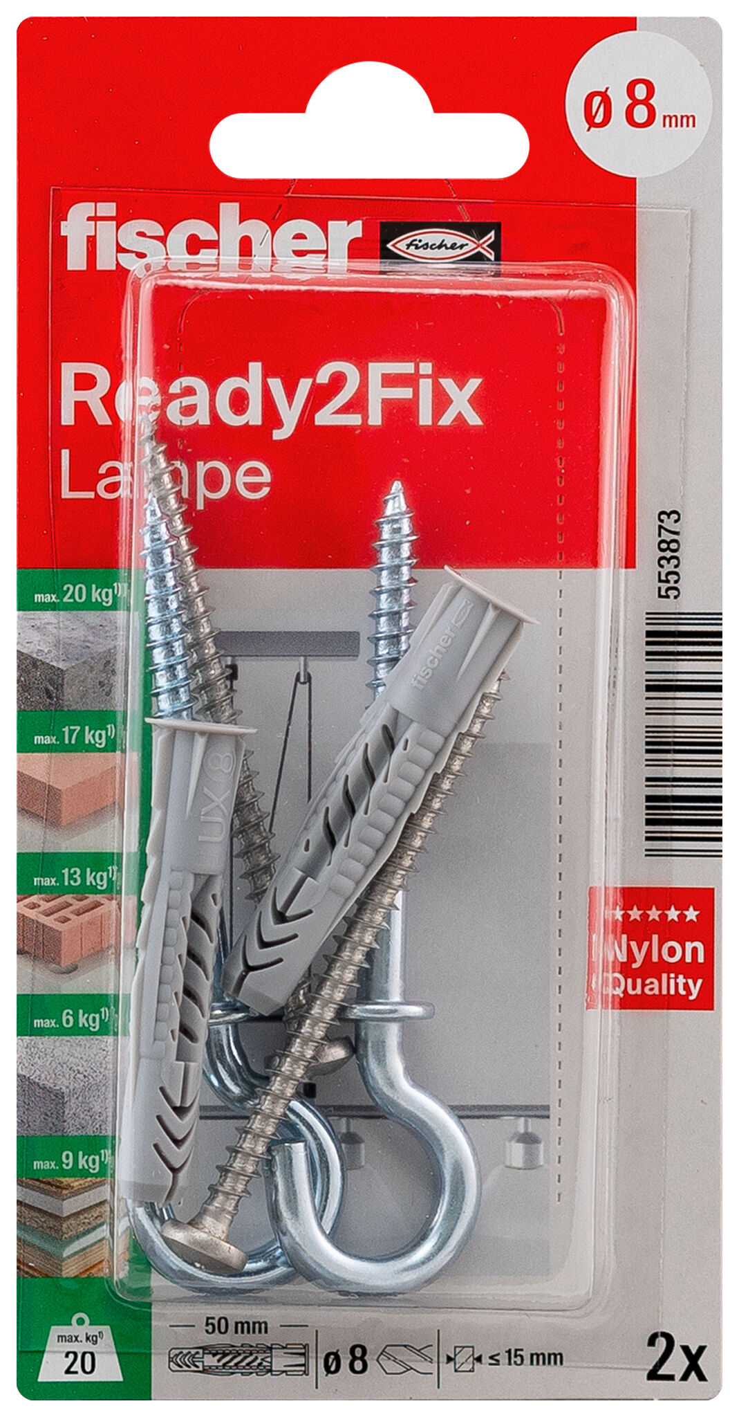 fischer Montageset Lampe K