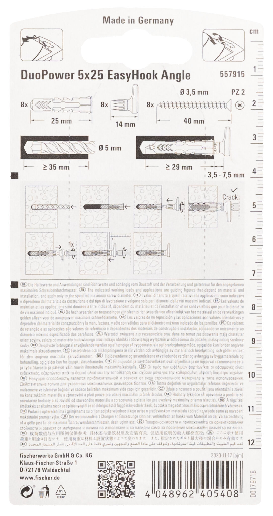fischer EasyHook Angle DuoPower 5 x 25 K NV