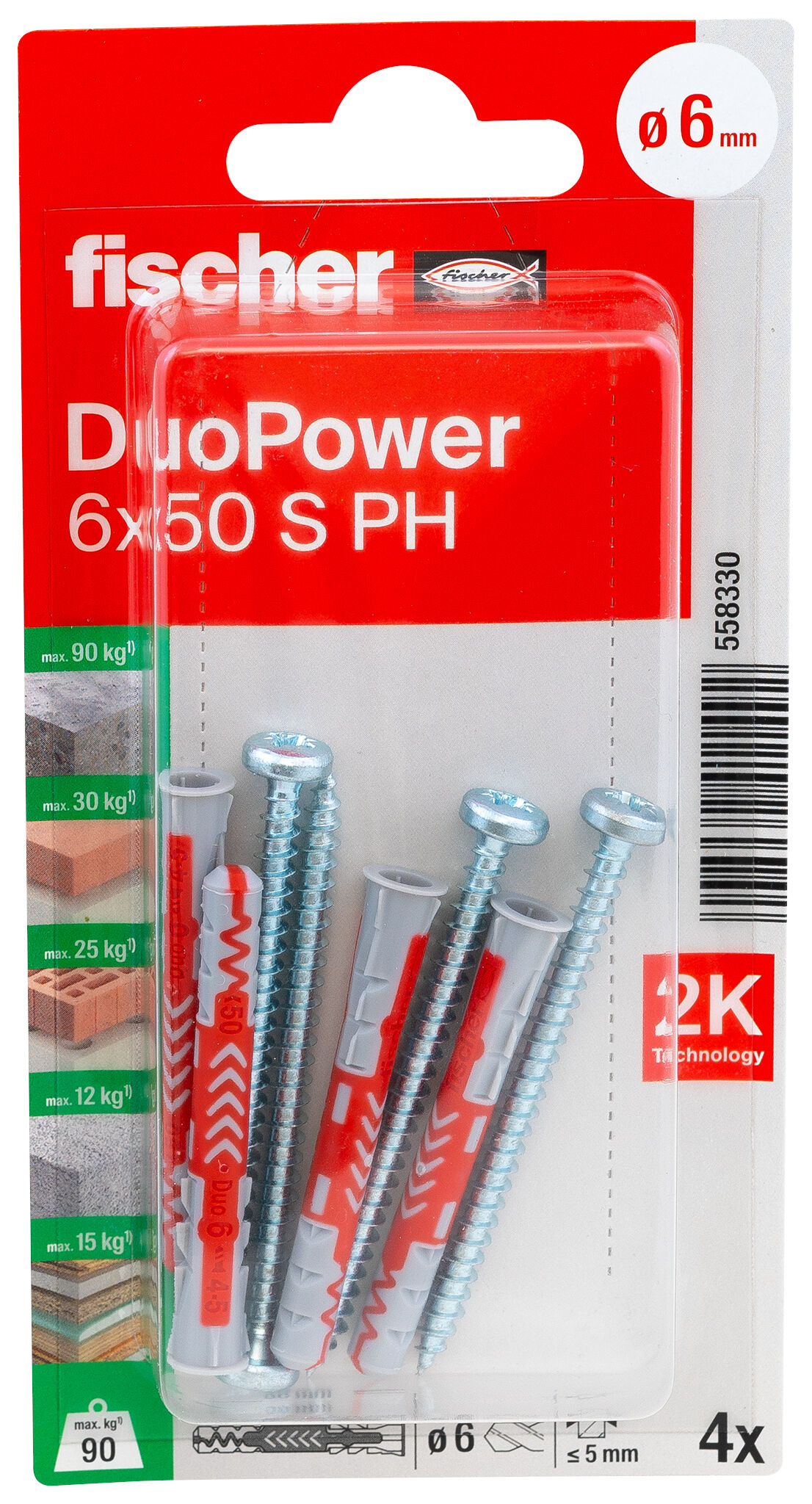 fischer DuoPower 6 x 50 S PH
