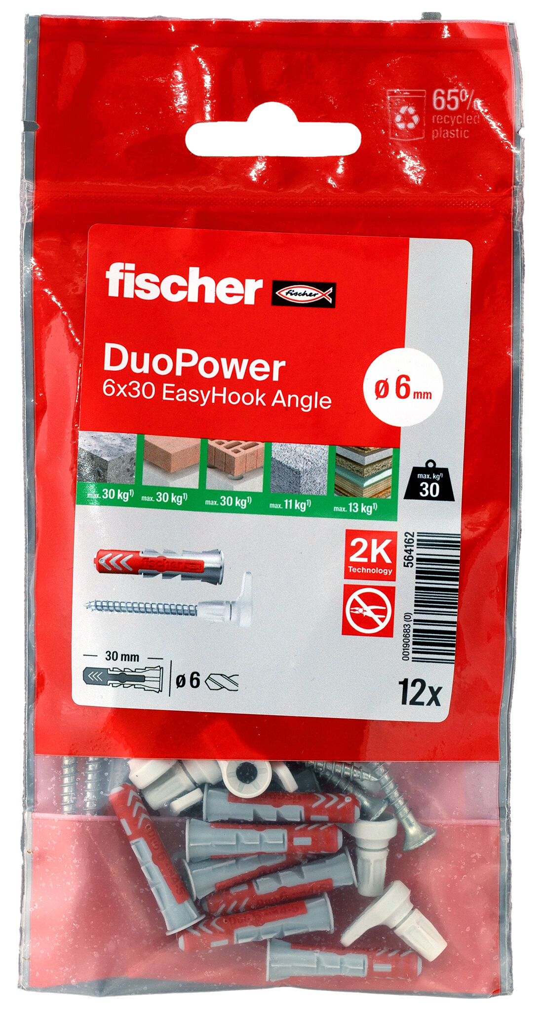 fischer EasyHook Angle DuoPower 6 x 30 PB NV