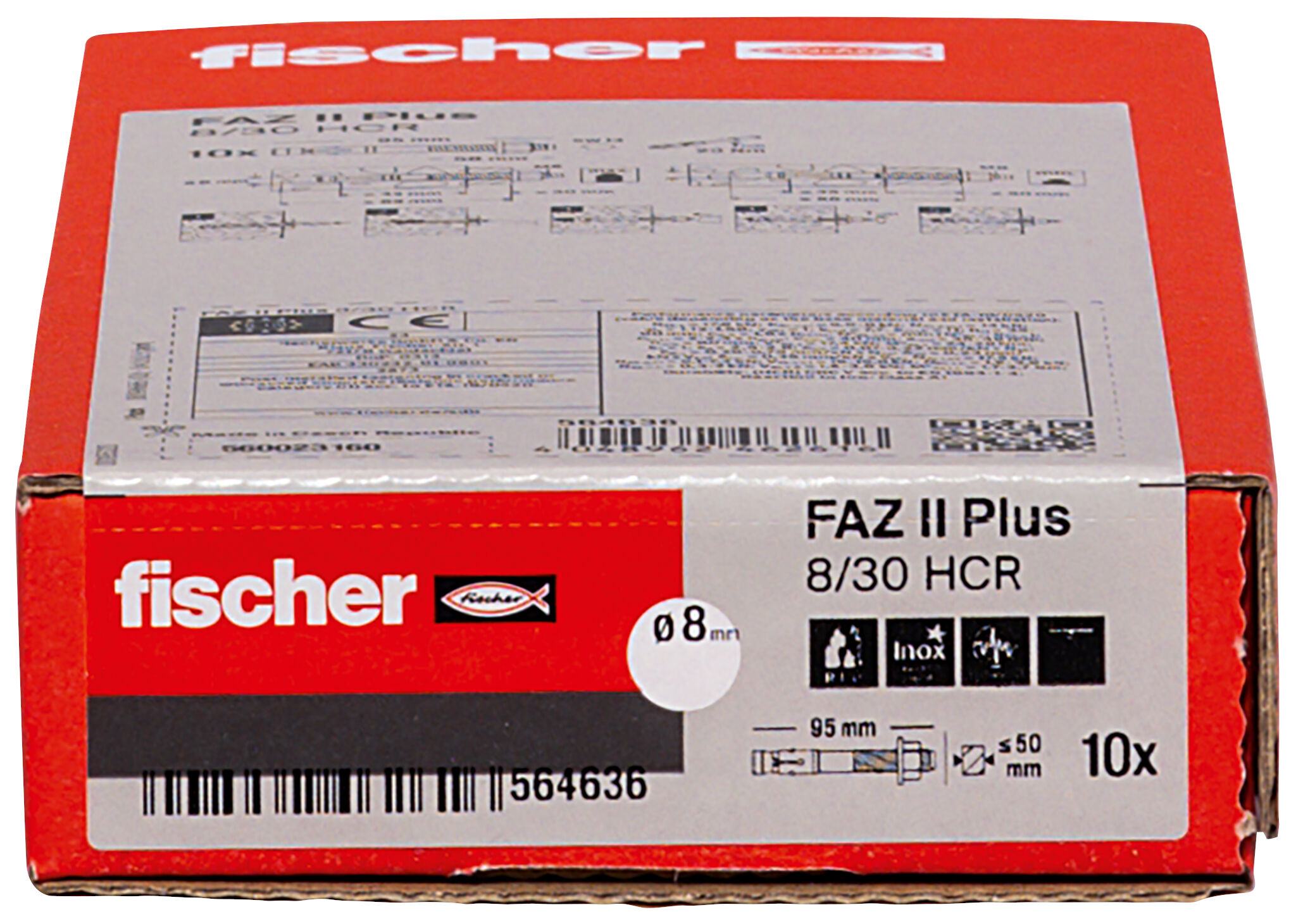 fischer Bolzenanker FAZ II Plus 8/30 HCR hochkorrosionsbeständiger Stahl