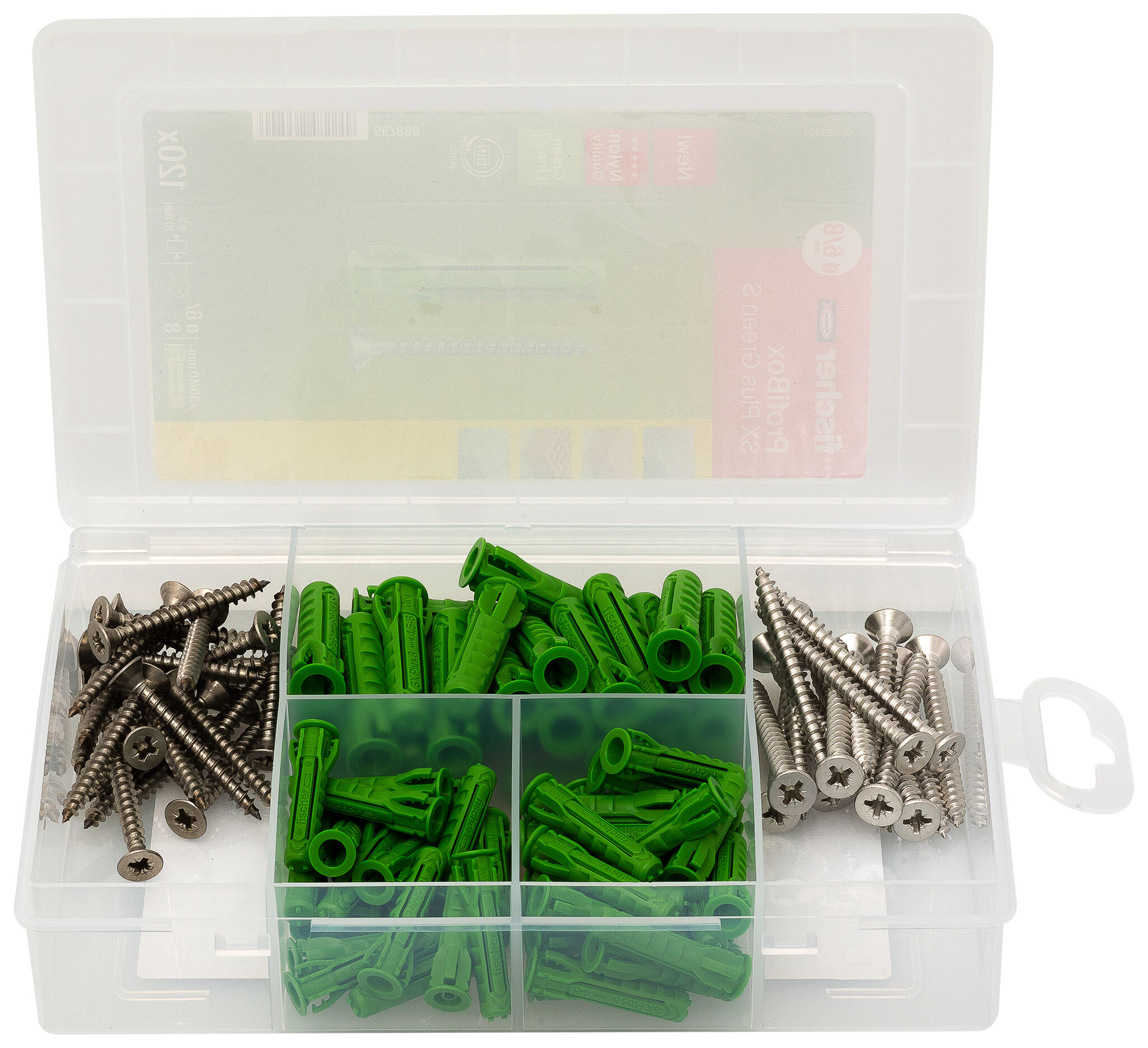 fischer Profi-Box SX Plus Green + Screws A2