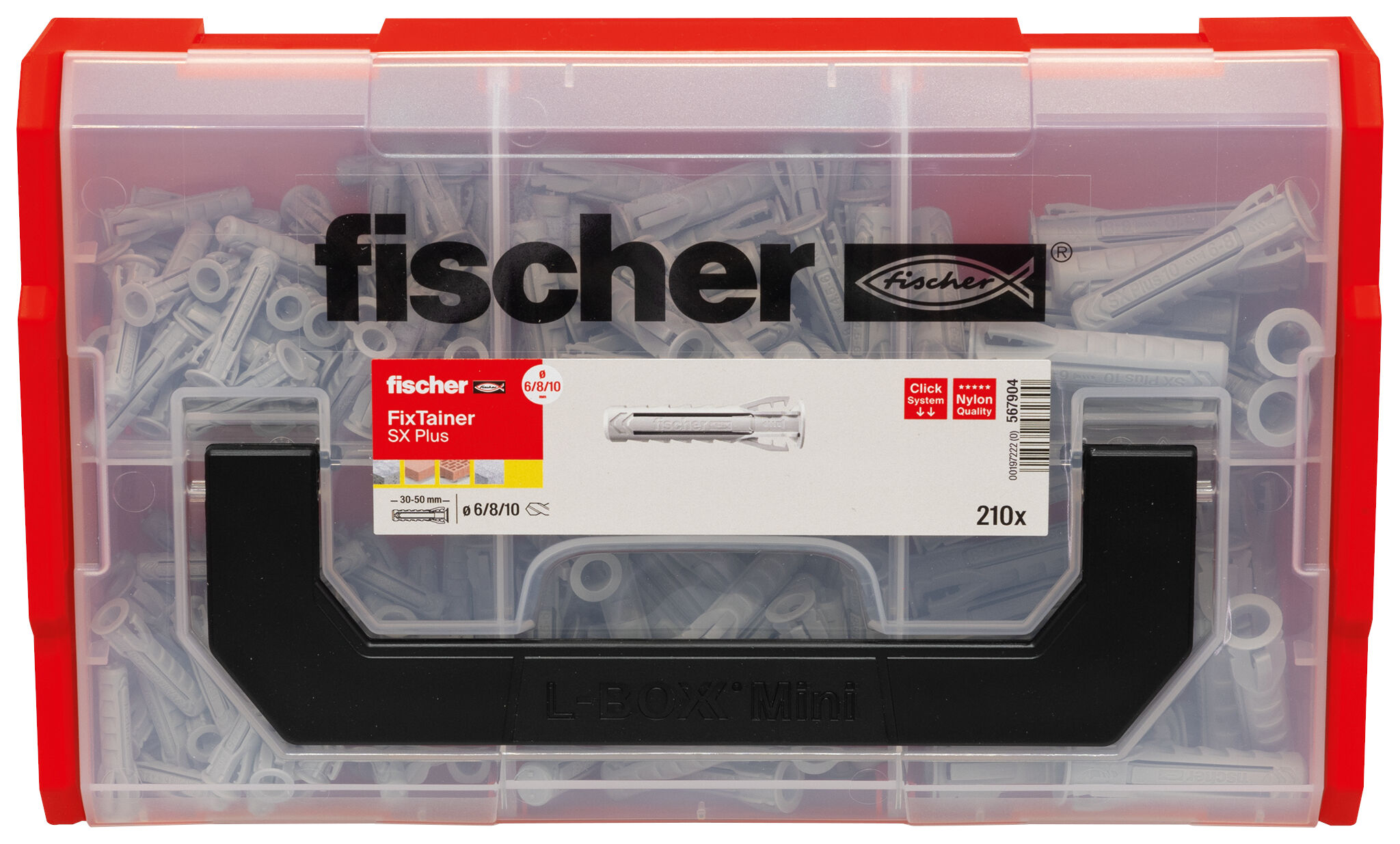 fischer FixTainer - Expansion plug SX Plus 6,8,10