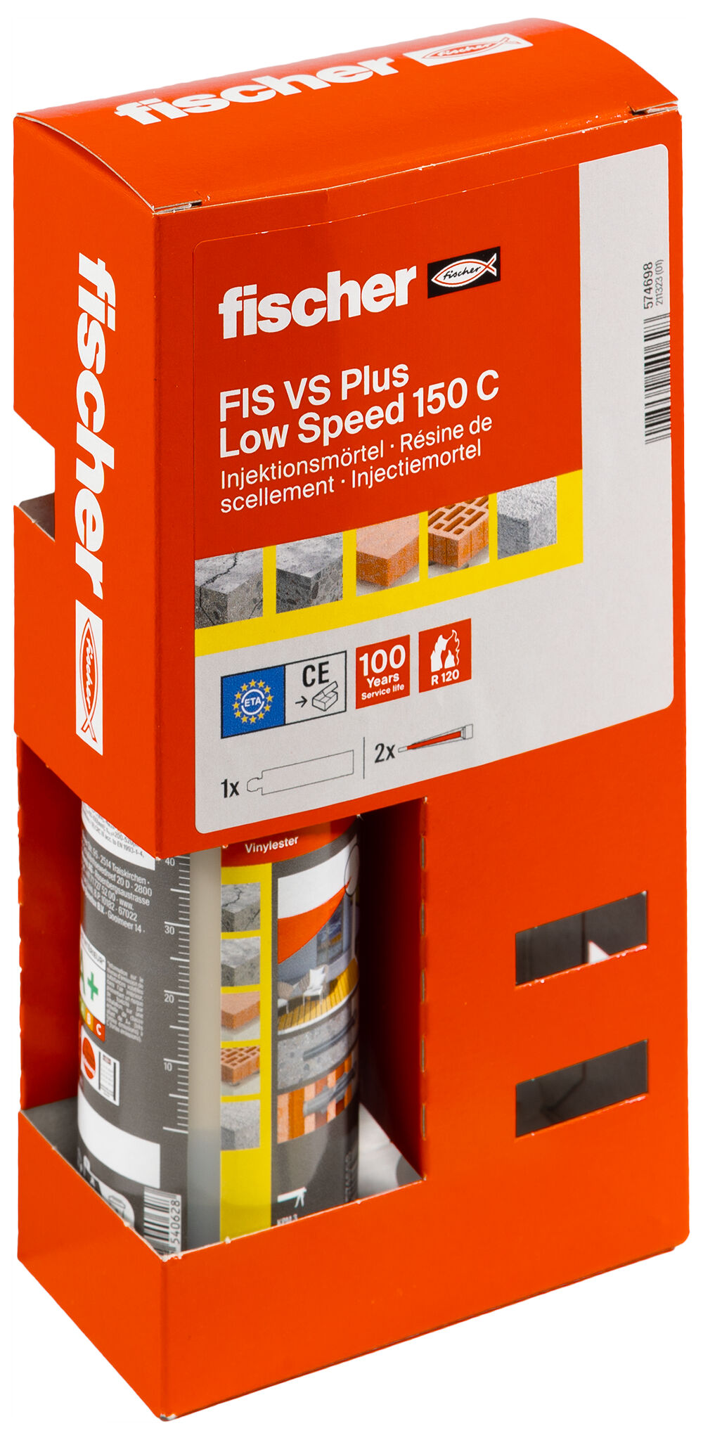 fischer Résine à injection FIS VS Plus 150 C