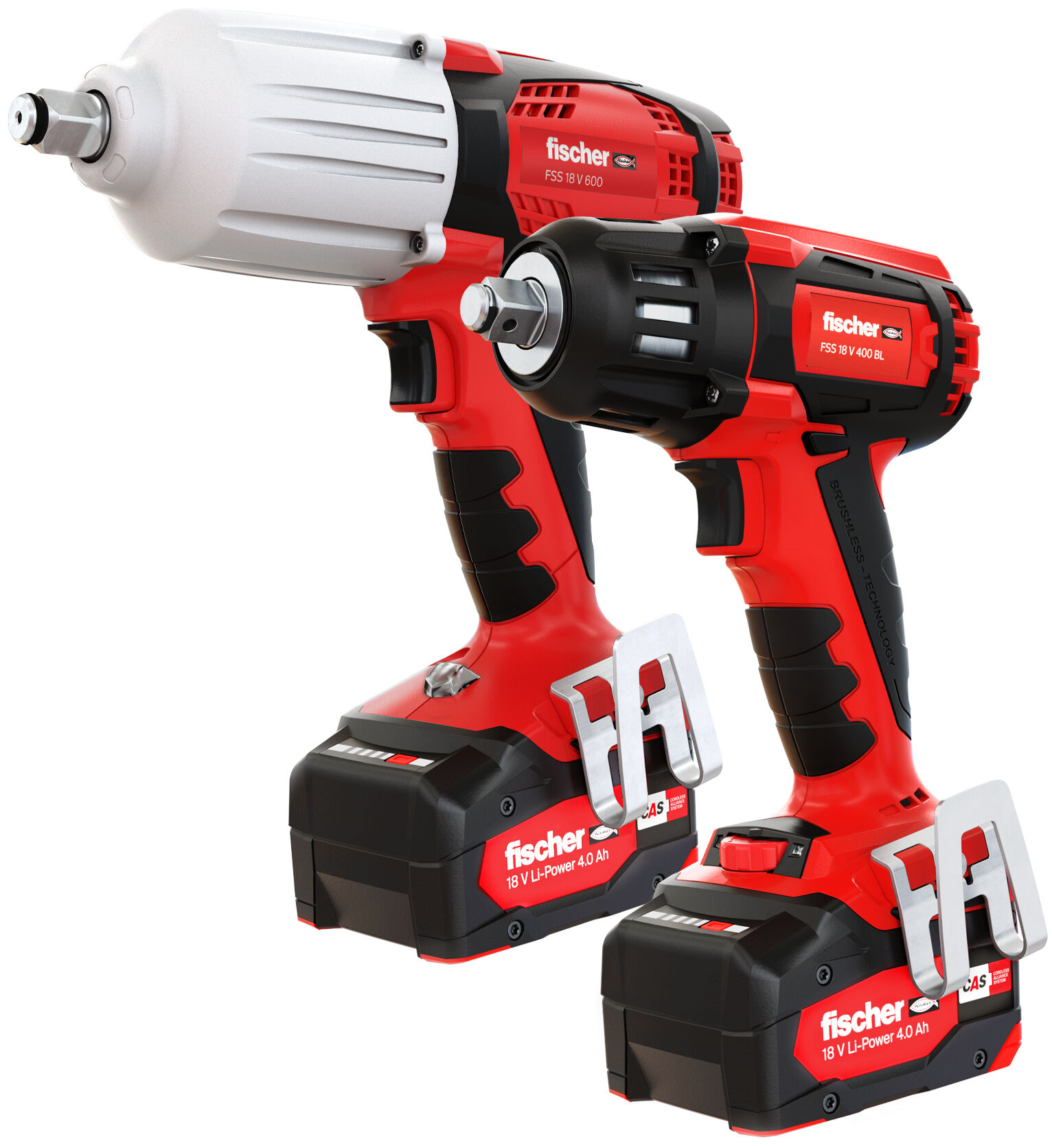 Cordless impact wrenches FSS 18V - fischer fixings