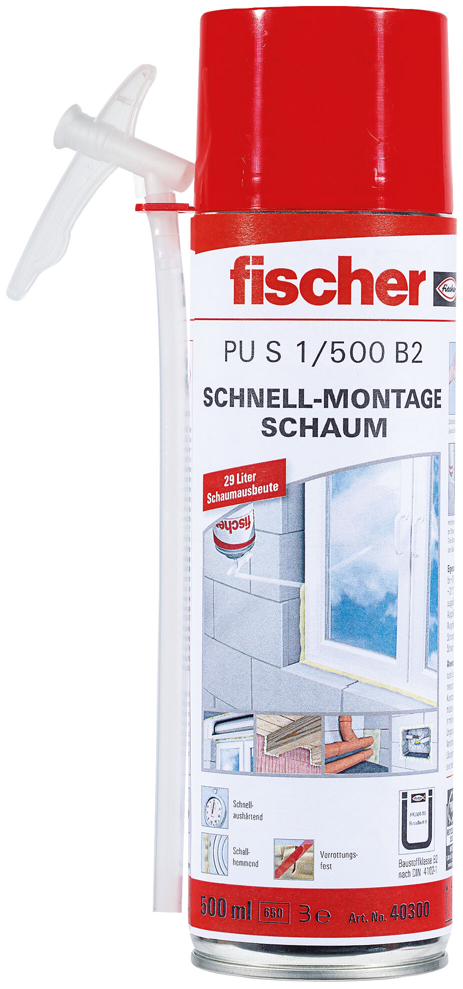 fischer rapid installation foam PU S 1/500 B2