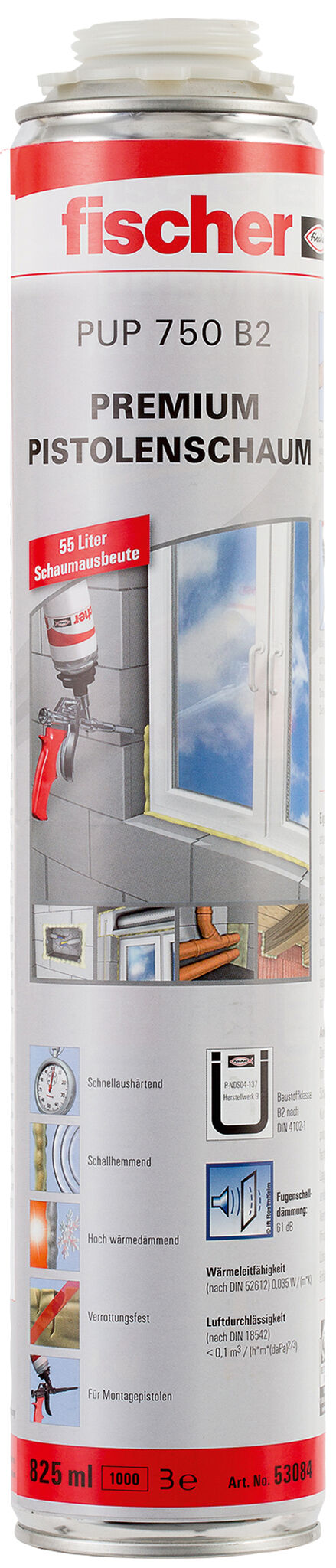 Premium gun foam - fischer international